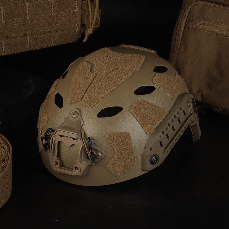 Diamond hole high cut lightweight tactical helmet – Katasom.com